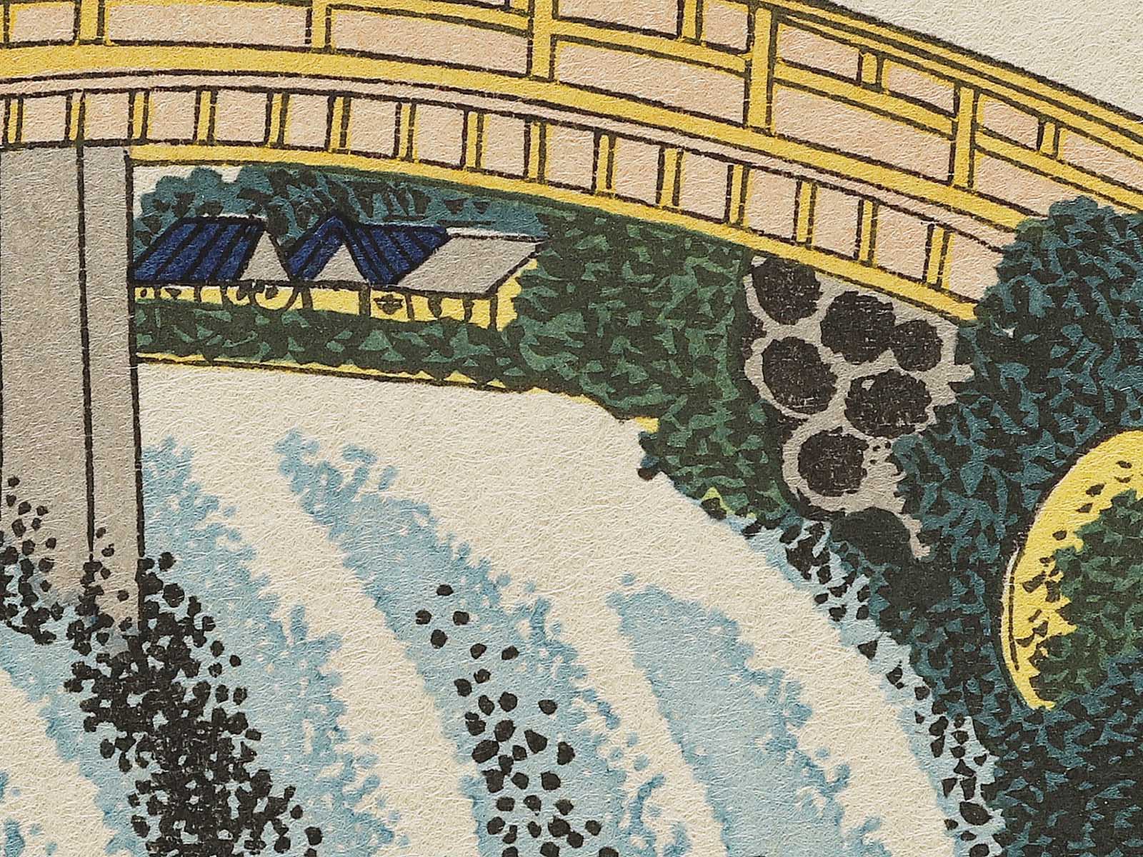 Waiting Nets from the series Oceans of Wisdom by Katsushika Hokusai ...